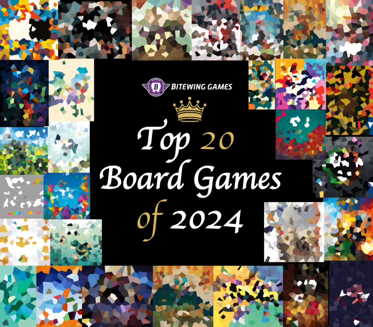 Top 20 Board Games of 2024 - Bitewing Games